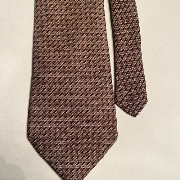 Perry Ellis | Accessories | Perry Ellis Silk Brown Beige Pale Blue Four ...